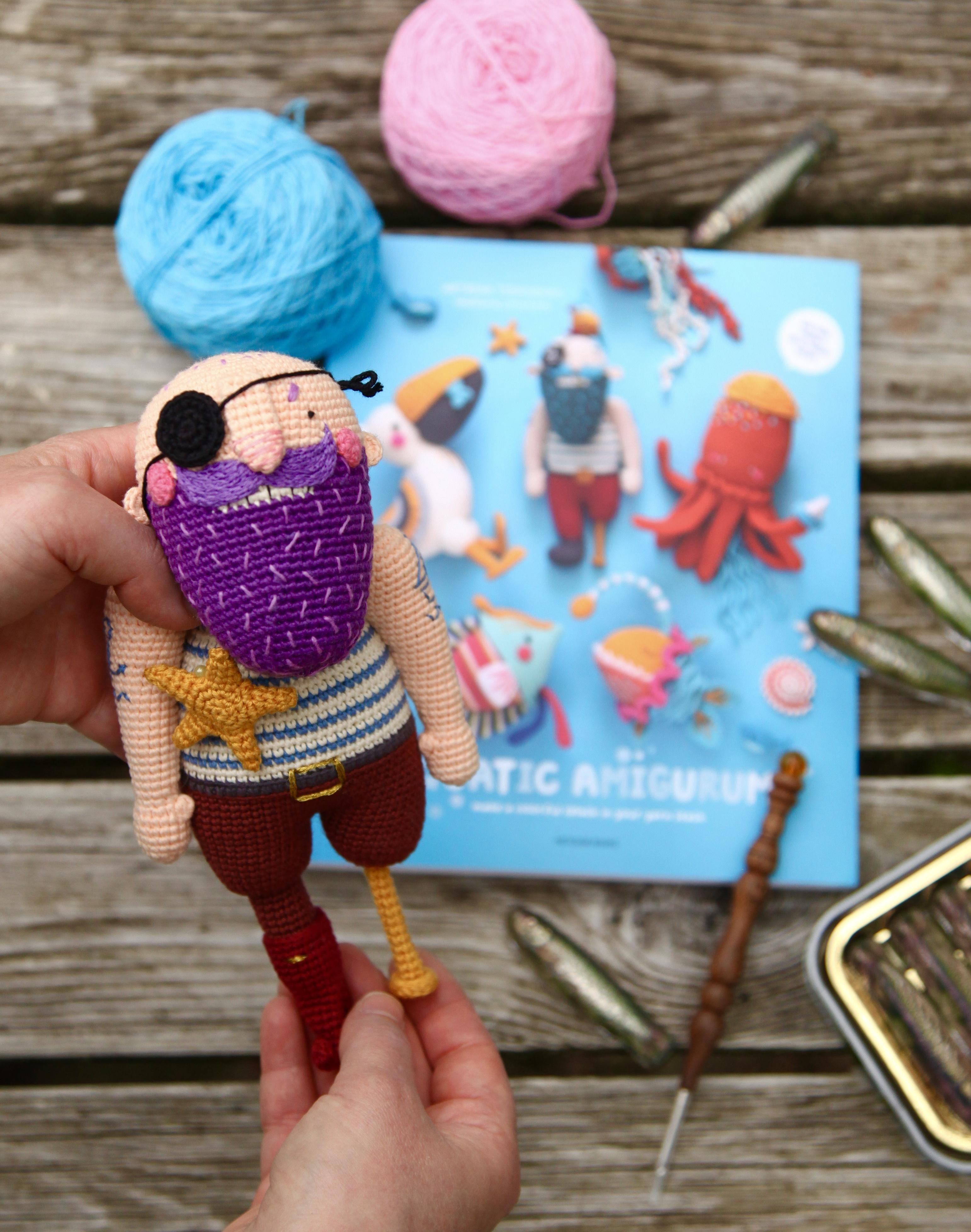 Amigurumi.com - Creations - Valentin the Pirate from Aquatic Amigurumi