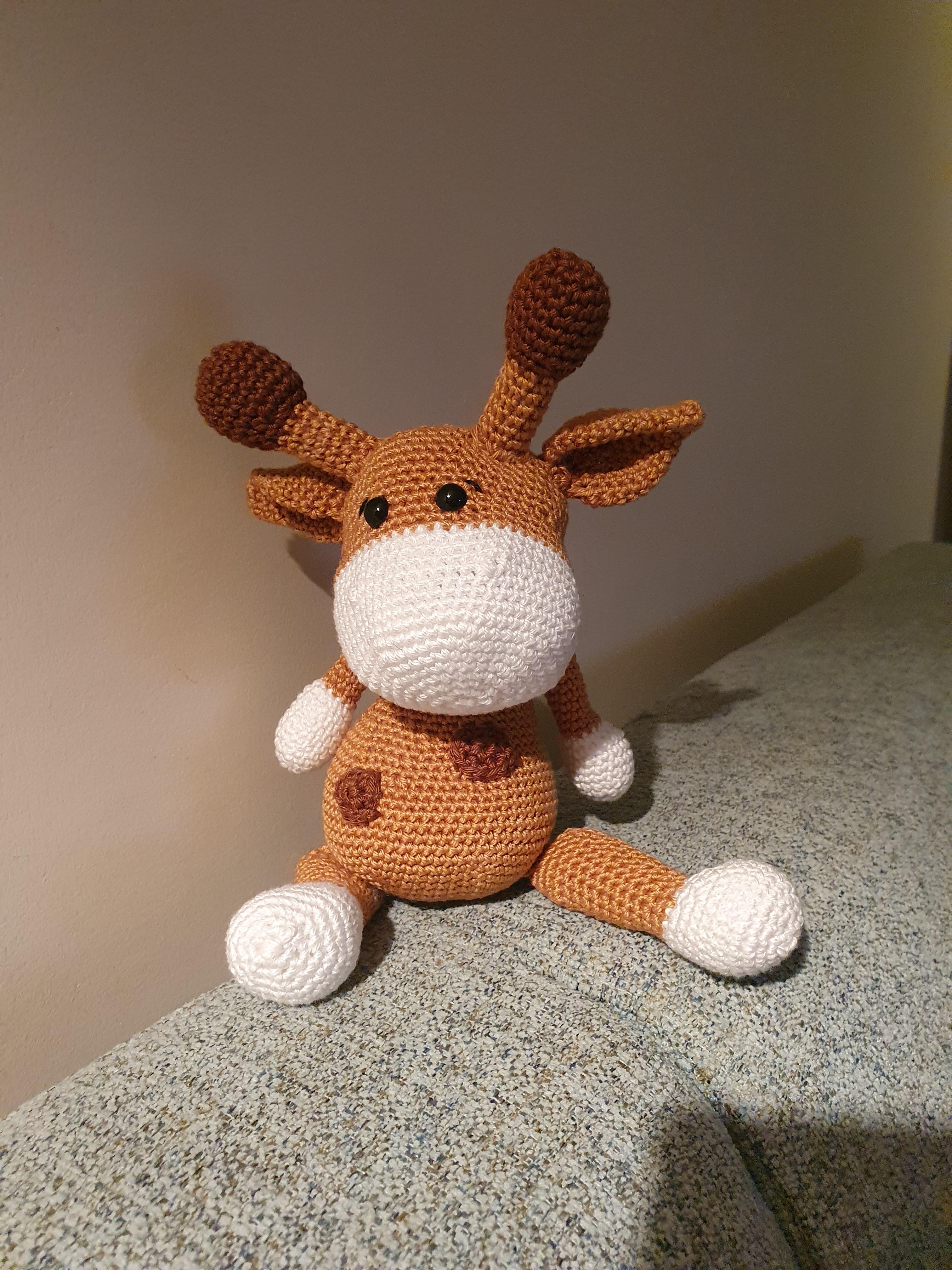 Amigurumi.com - Creations - Ormond the giraffe from Amigurumi Treasures