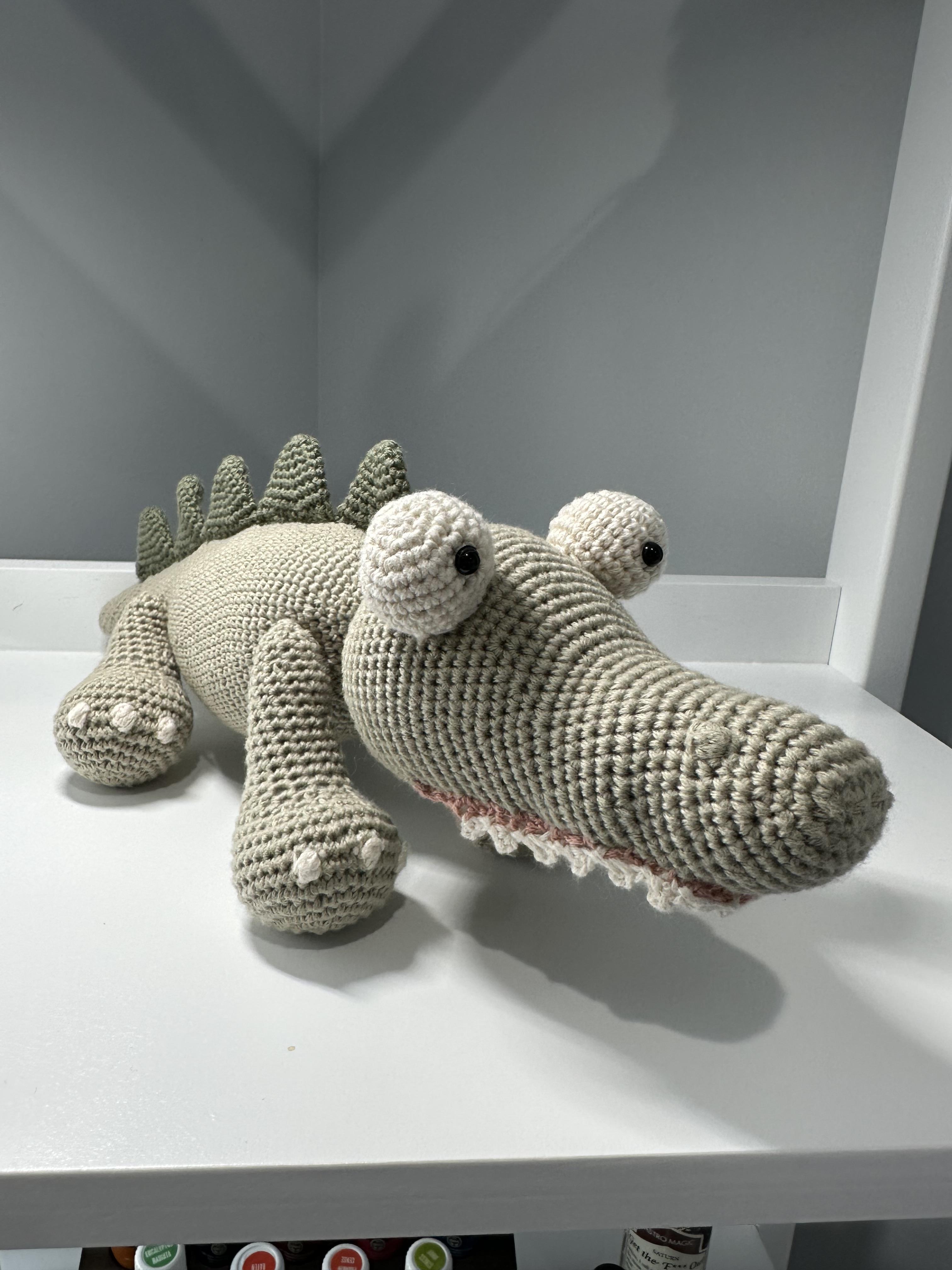Amigurumi.com - Creations - Coco the crocodile from Amigurumi Treasures 2