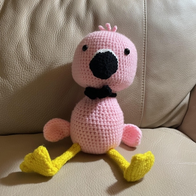 Amigurumi.com - Book creations - Amigurumi Made Easy - Victor the Flamingo