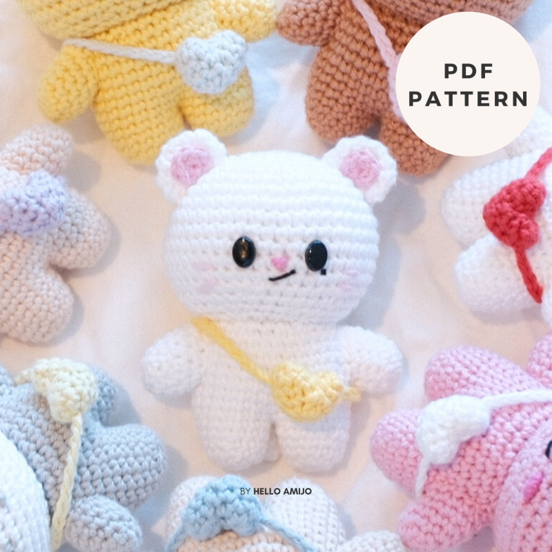 Baby JINIRET SKZOO Crochet Pattern amigurumi pattern - Amigurumi.com
