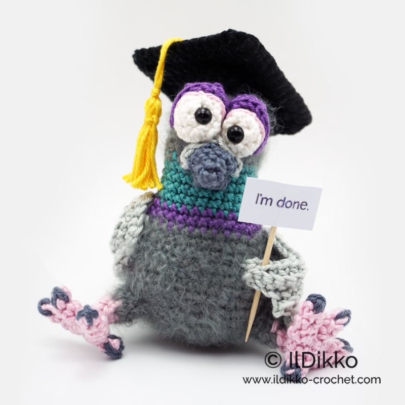 Percy the Pigeon XS amigurumi pattern - Amigurumi.com