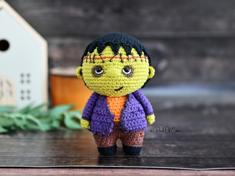 Vampire, Mummy & Frankenstein amigurumi pattern - Amigurumi.com