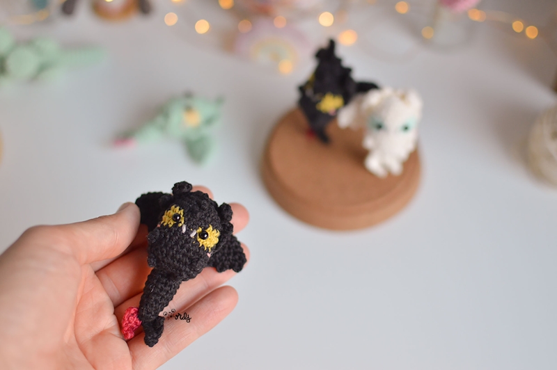 Mini Toothless amigurumi amigurumi pattern - Amigurumi.com