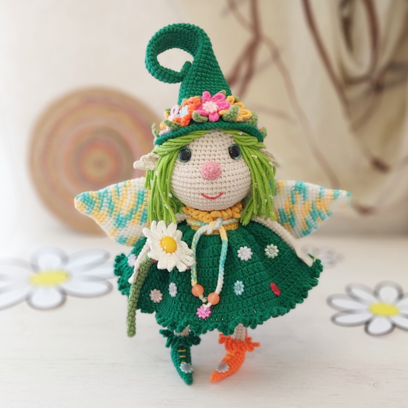 Elf Augustinka amigurumi pattern - Amigurumi.com