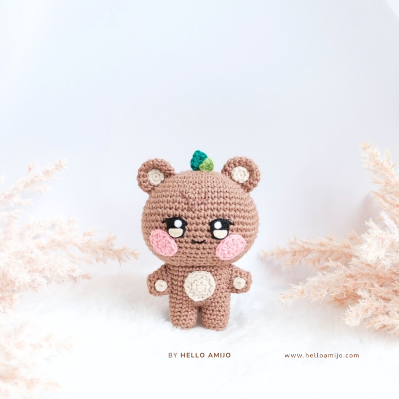 Brown Bear Crochet Pattern amigurumi pattern - Amigurumi.com