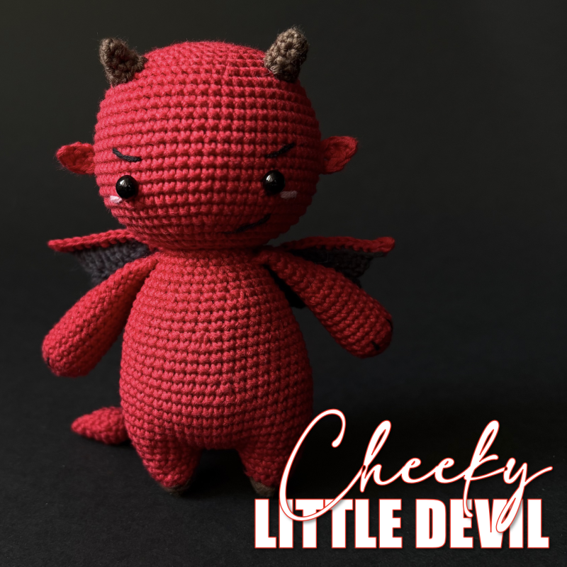 Cheeky Little Devil amigurumi pattern - Amigurumi.com