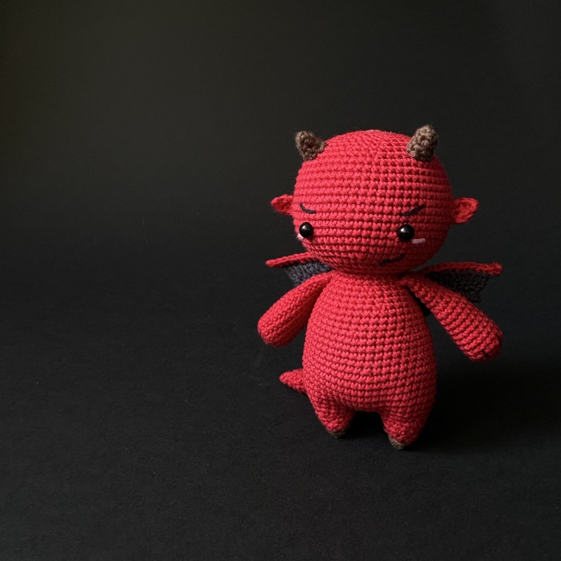 Cheeky Little Devil amigurumi pattern - Amigurumi.com