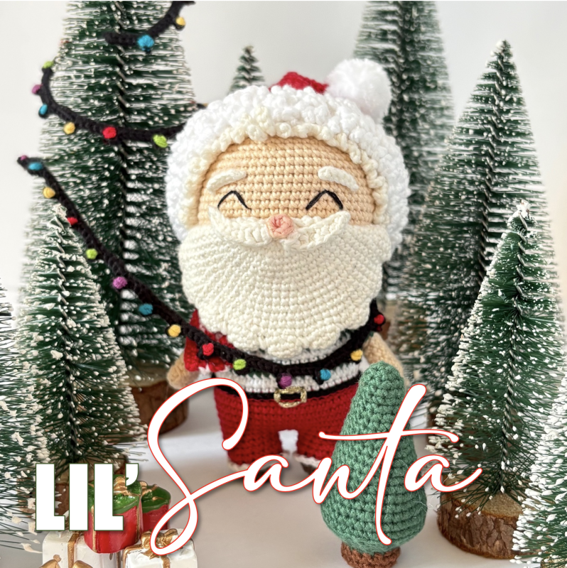 Lil' Santa amigurumi pattern - Amigurumi.com