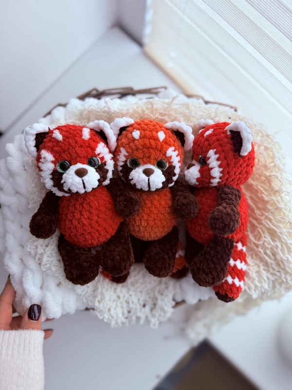 Red Panda amigurumi pattern - Amigurumi.com