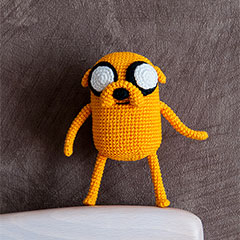 Jake (Adventure Time) / AradiyaToys - Free amigurumi pattern