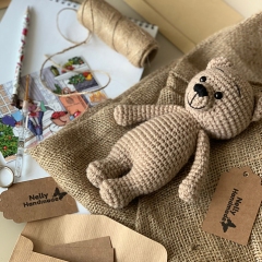 Bear Simon - Free amigurumi pattern