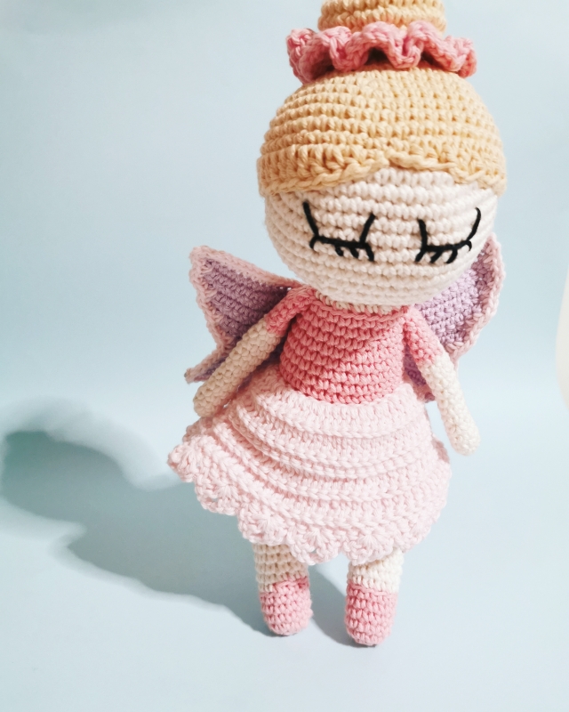 Pia the Sugar Plum Fairy - Free amigurumi pattern